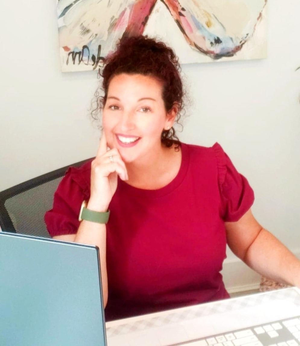 Coach Tara in her office